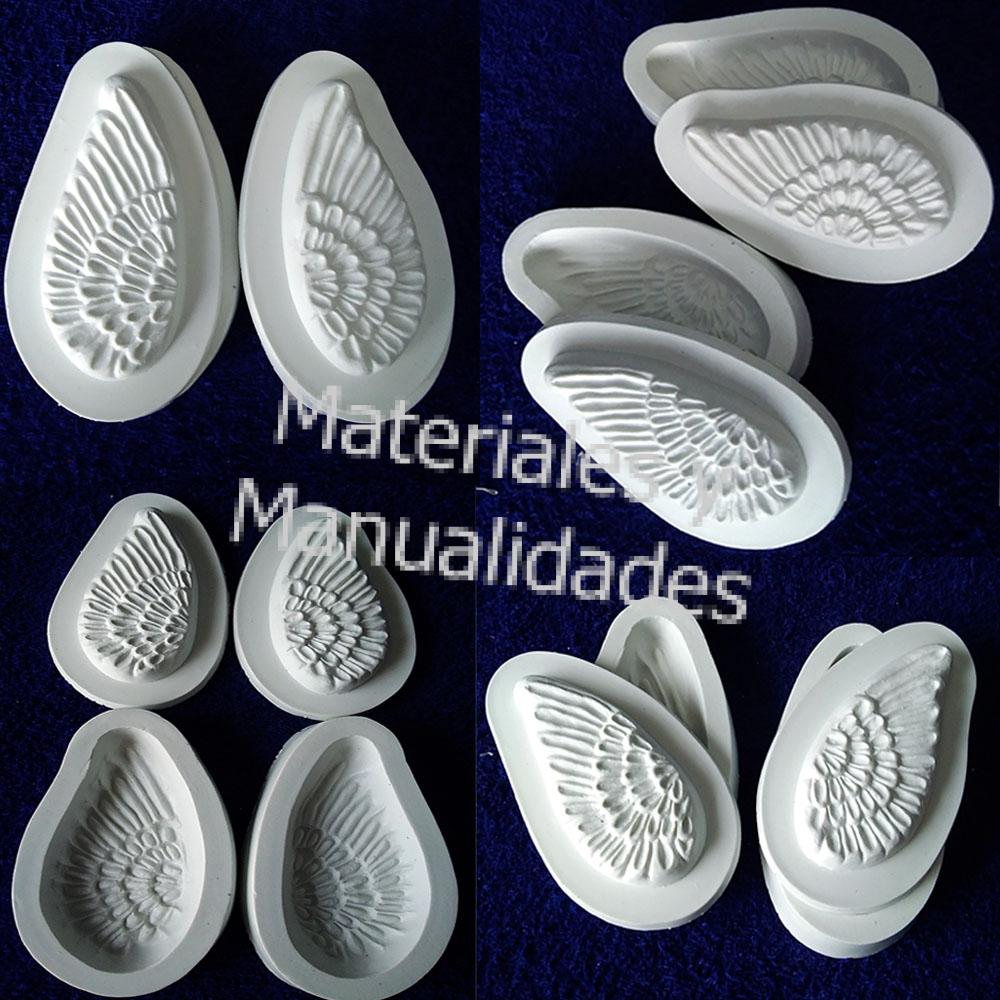 MOLDE PARA FOMI ALAS ANGEL USABLE EN PORCELANICRON, MATERIALES PARA ...