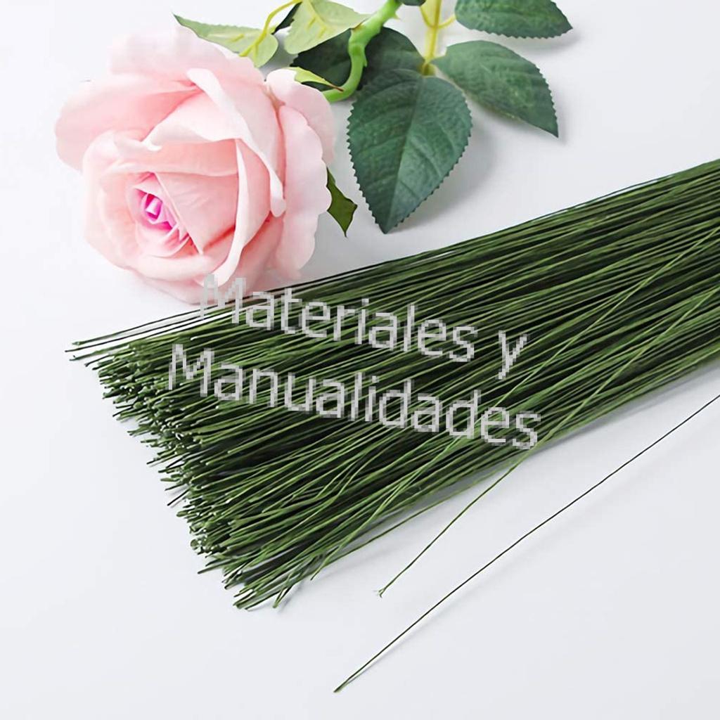 TALLOS DE ALAMBRES PARA FLORES PARA DECORAR FLORES Y FOLLAJE ...