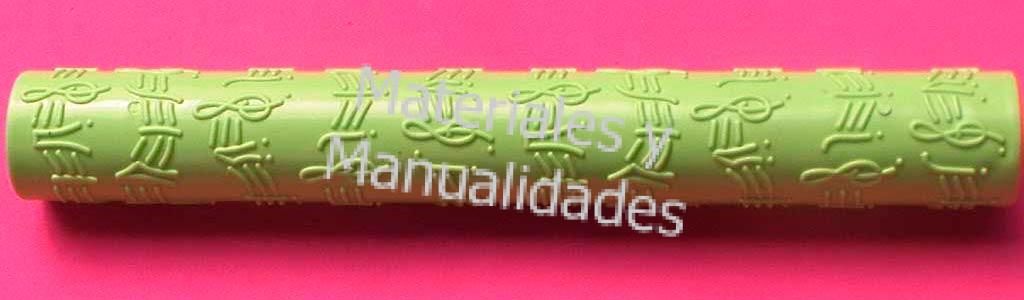 Rodillo Notas Musicales Para Fondant Marcar Porcelana FrÍa Texturizar