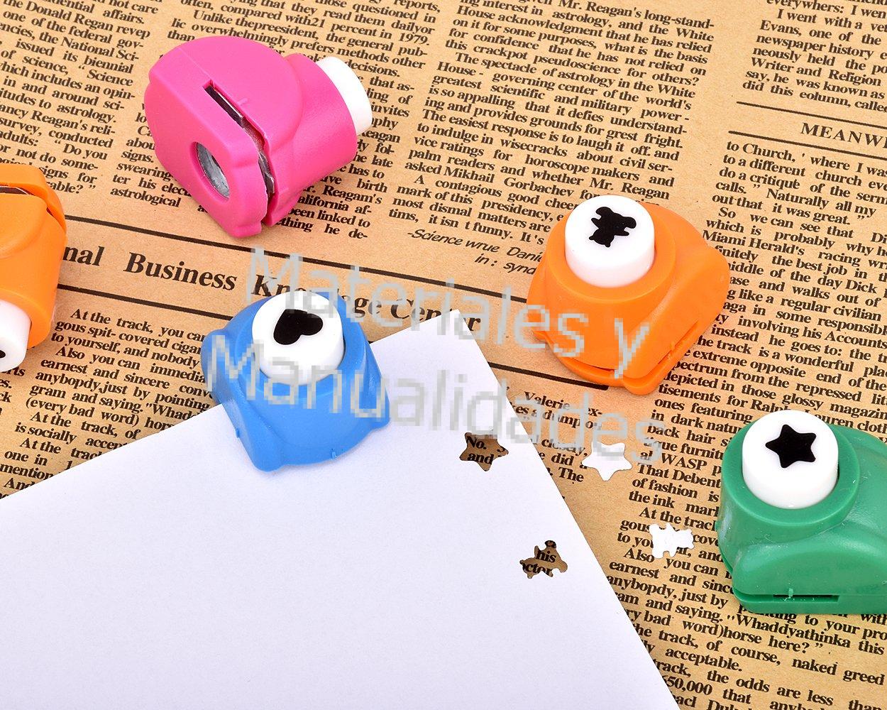 MINI PERFORADORA CORAZON PARA PAPEL FOAMI DELGADO SACABOCADOS 5MM ...