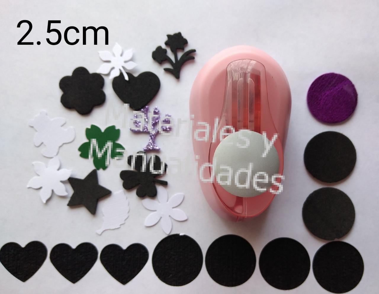 HERRAMIENTAS PARA FOAMY PERFORADORA CIRCULO 2.5CM FRIZADORAS TROQUEL O ...