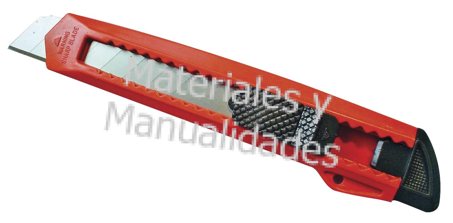 BISTURÍ CUTTER GRANDE PLÁSTICO PARA ARTES MANUALIDADES FOMY PASTA ...