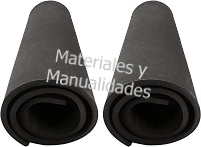 LAMINA DE FOAMY GRUESO 10MM NEGRO GOMA EVA GOMA EVA FOMY MEDIO PLIEGO ...