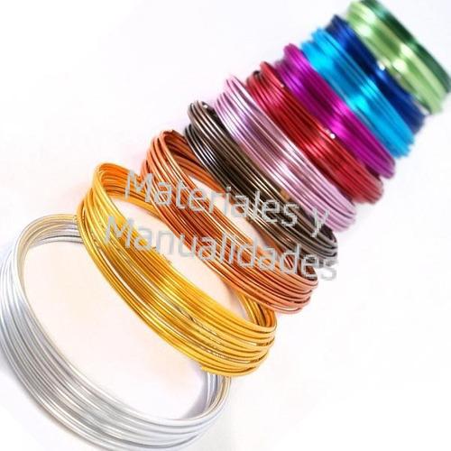 ALAMBRE DE PAPEL KRAFT FORRADO 10MTS MALEABLE COLORES PARA FLORISTERÍA ...