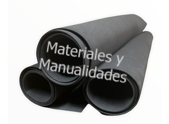 LAMINA DE FOAMY 6MM NEGRO GOMA EVA GOMA EVA FOMY MEDIO PLIEGO GRUESO ...