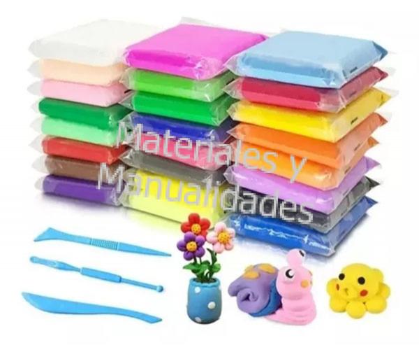 PASTA DE FOAMI MOLDEABLE X12 TONOS PARA MANUALIDAD ESCOLAR Y DIDÁCTICAS ...