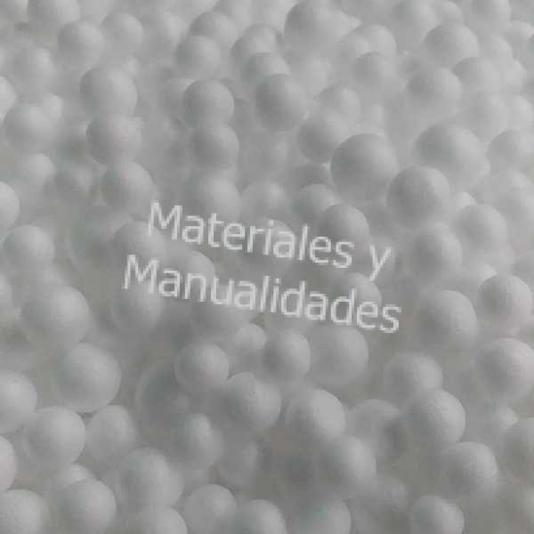 BOLA DE ICOPOR #01 ESFERAS DE ESPUMA POLIESTIRENO PARA MANUALIDADES Y ...