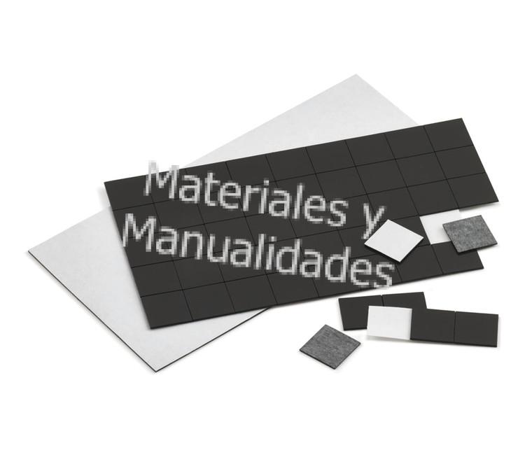 IMÁN CON AUTOADHESIVO 1CM X 1.5CM ALTO PODER CINTA MAGNETICA PARA ARTES ...