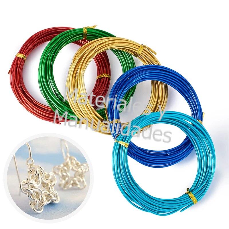 ALAMBRE EN ALUMINIO MALEABLE 2MM COLORES PARA FLORISTERÍA Y ...