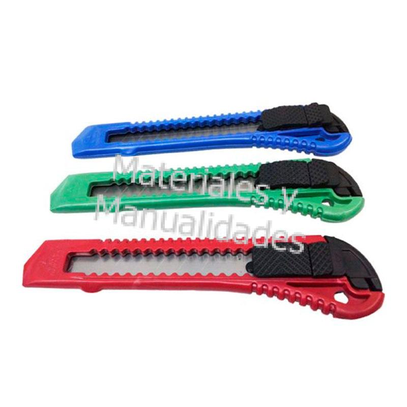 BISTURÍ CUTTER GRANDE PLÁSTICO PARA ARTES MANUALIDADES FOMY PASTA ...