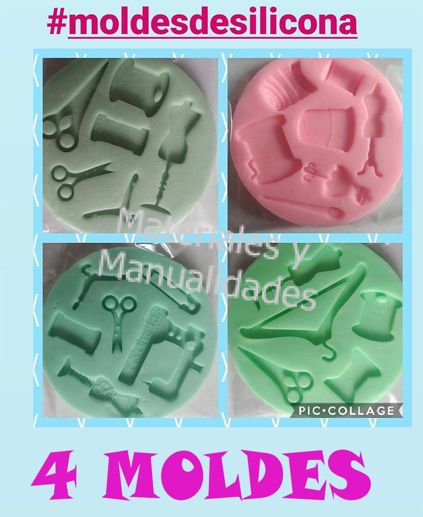 MOLDE SILICONA DETALLES COSTURA Y CONFECCION PARA PORCELANICRON ...