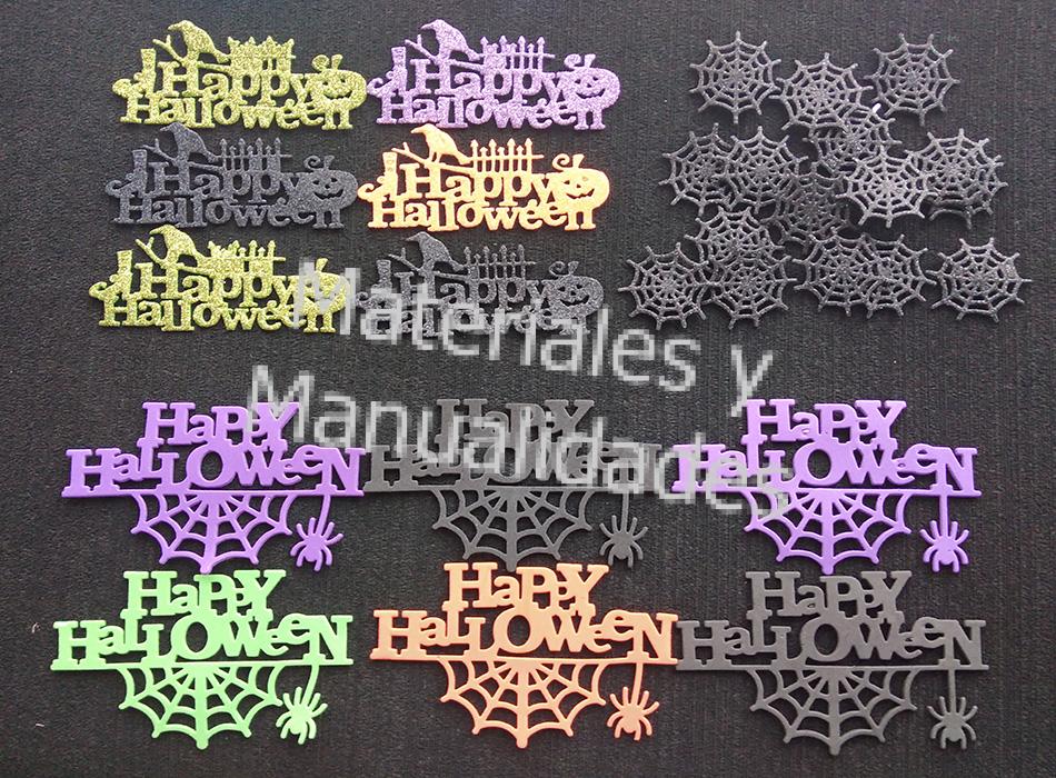 FIGURAS EN FOMY HALLOWEEN EN FOAMI PLANO Y ESCARCHADO PARA GOMA EVA ...